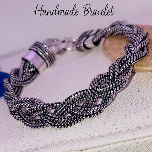 Handmade Jewelry | Jewelry | Handmade Bali Style Braided Chain Bracelet ...